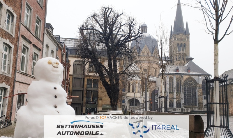 Aachen im Winter 09. Januar 2021 | Top-Aachen
