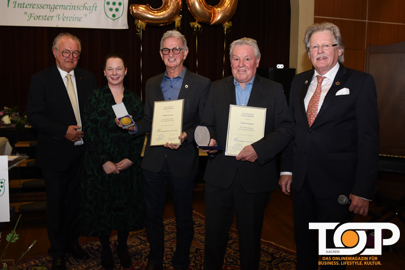 Norbert und Helmut Lenzen mit „Leo-Schumacher-Gedenkmedaille“ geehrt ...
